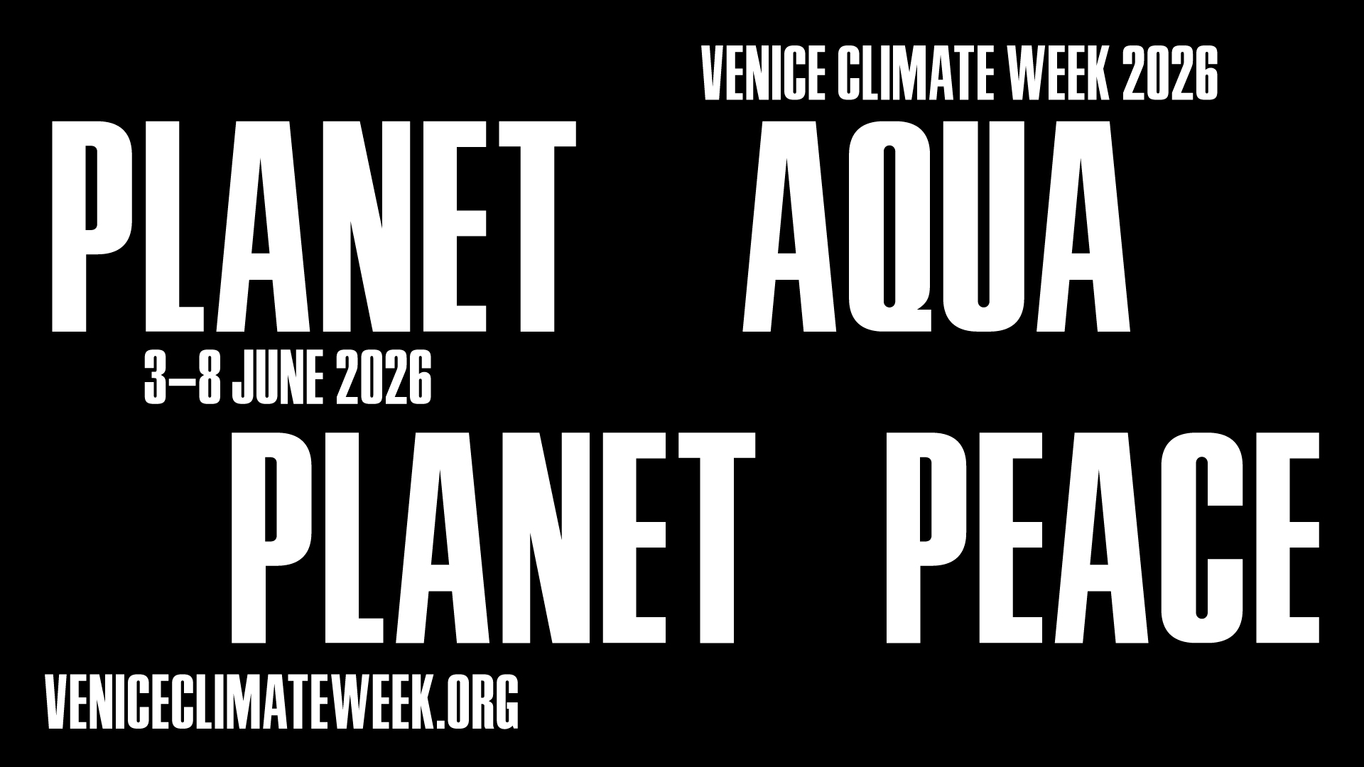 Ocean Space at Venice Climate Week 2026 - Ocean Decade Heritage Network